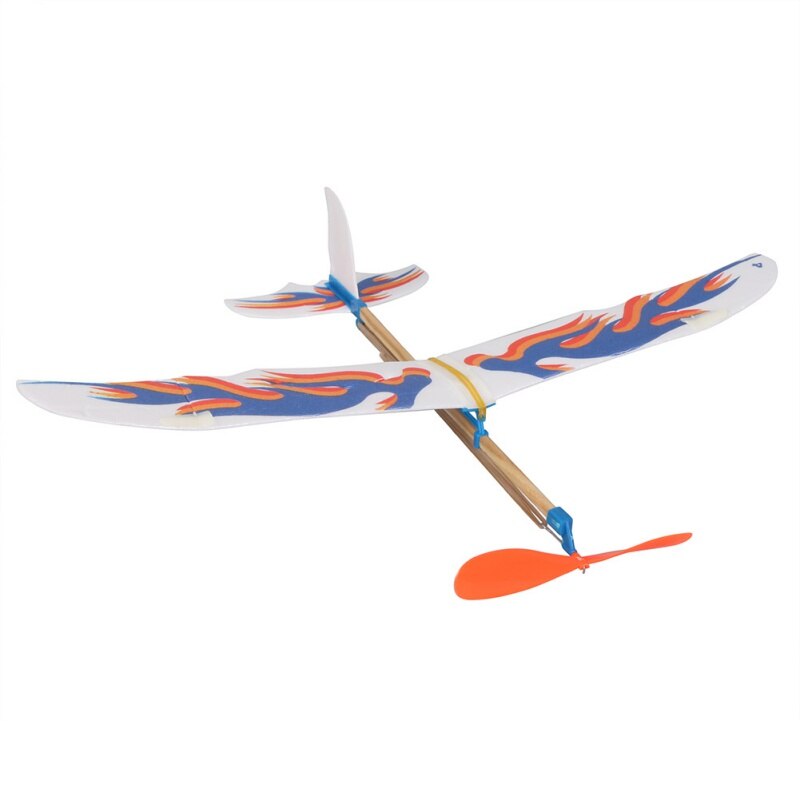 Children DIY Plastic Foam Elastic Rubber Powered F... – Grandado