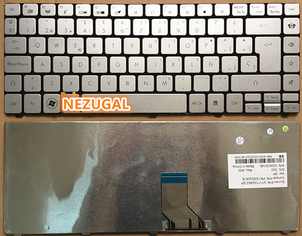 EU tastatur Für Acer Travelmate 8481 8481G 8481T P... – Grandado
