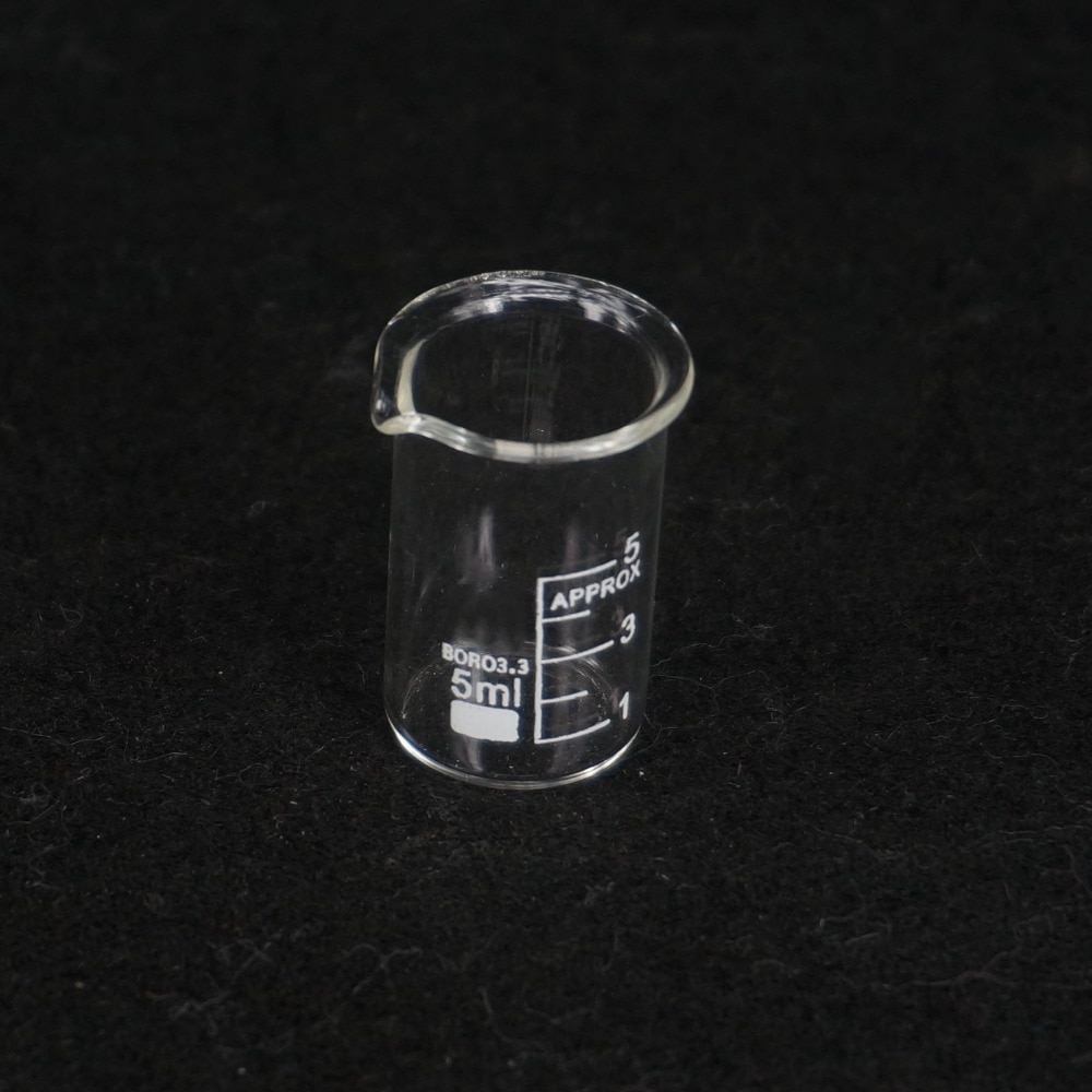 5ML Low Form Beaker Chemistry Lab G3.3 Borosilicat... – Vicedeal