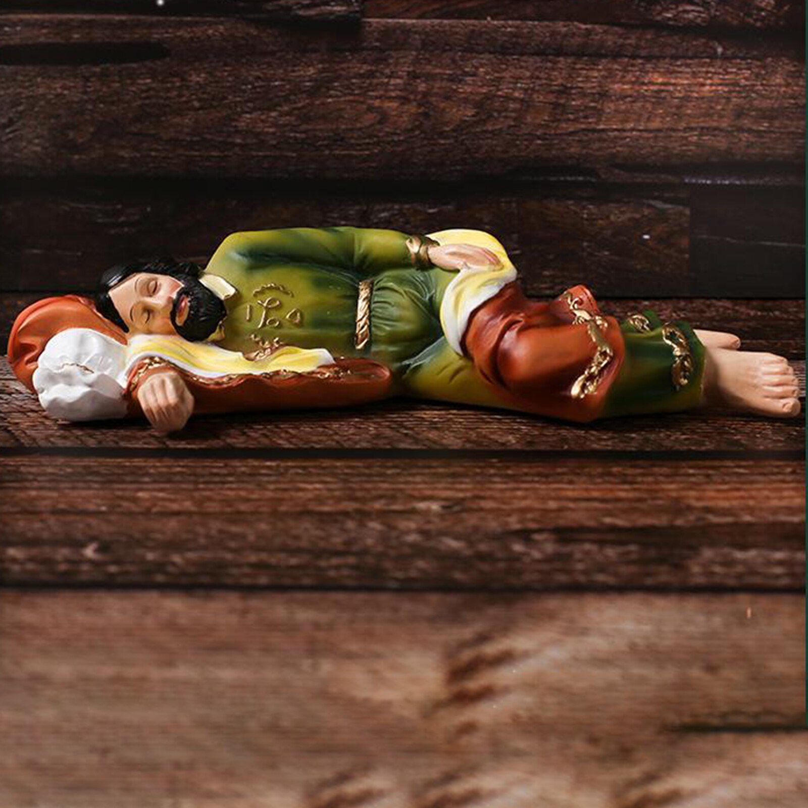 European Classic Resin Sleeping Saint Jesus Statue... – Grandado
