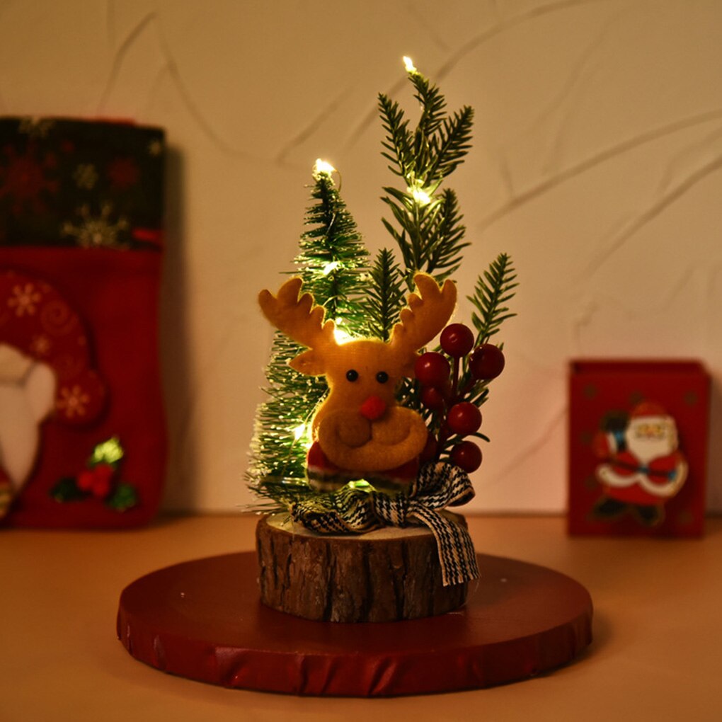 Kunstmatige Kerstboom Tafel Top Gloeiende Boom Dec... – Vicedeal