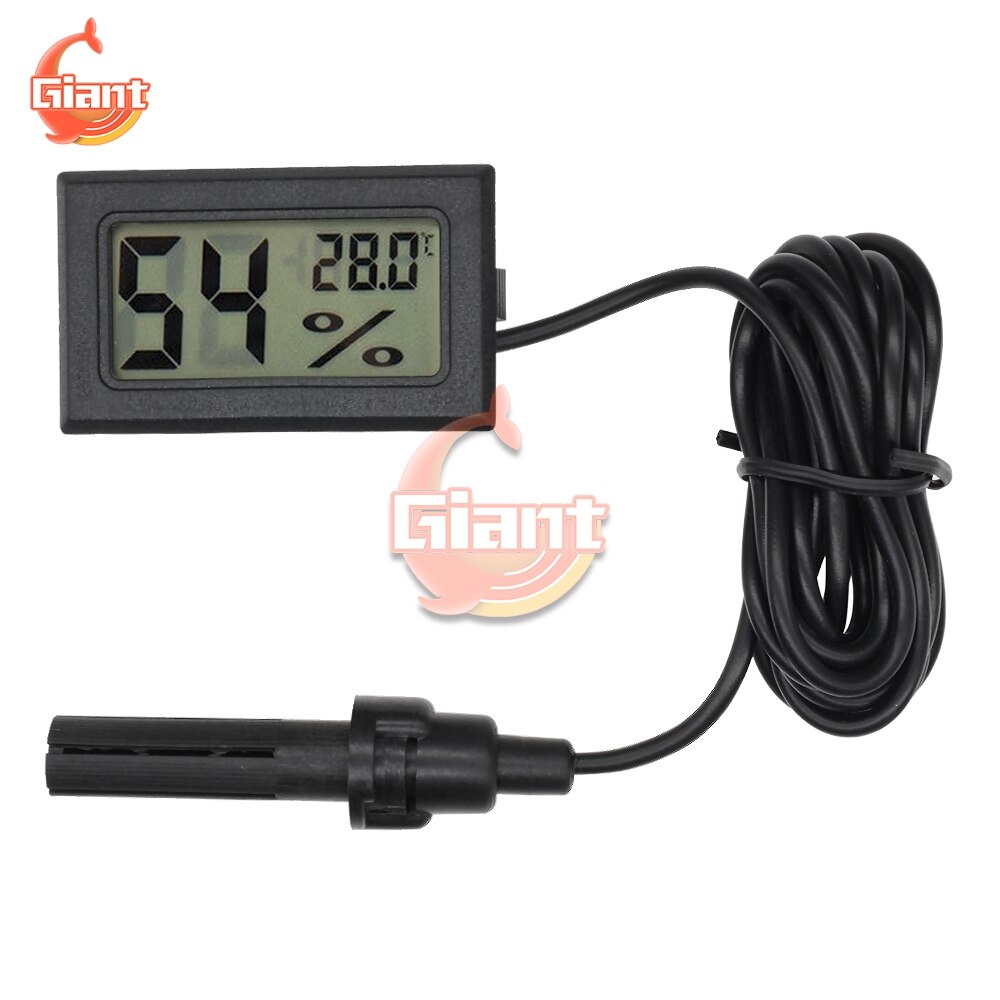 Mini lcd thermohygrometer digitale thermometer voo... – Vicedeal