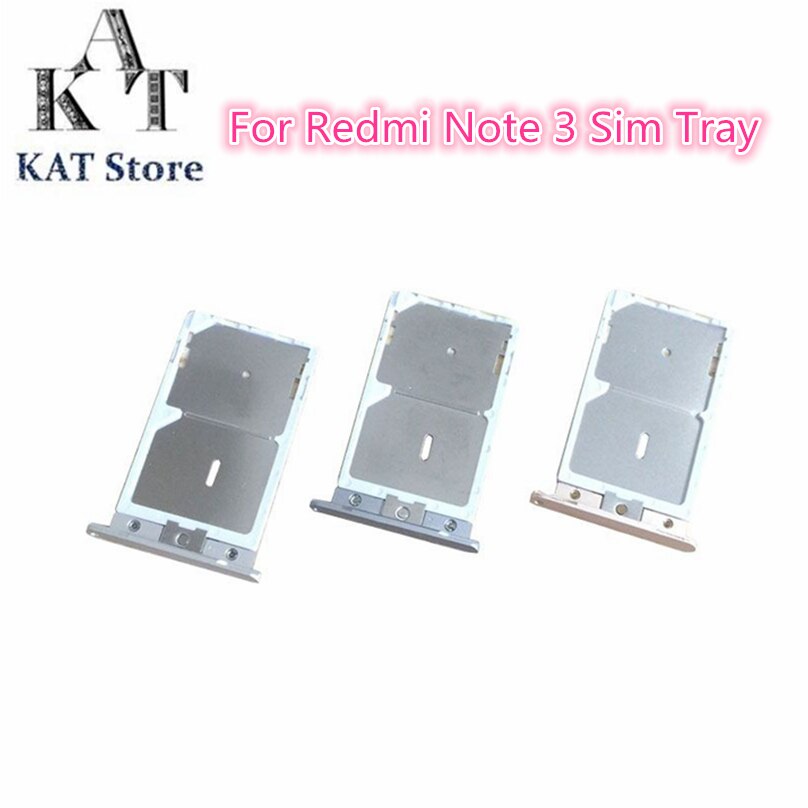 KAT Sim Tray Voor Xiaomi Redmi Note 3 Sim-kaart La... – Grandado