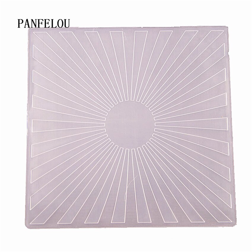 PANFELOU Warm rays of the sun Embossing folders Pl... – Grandado