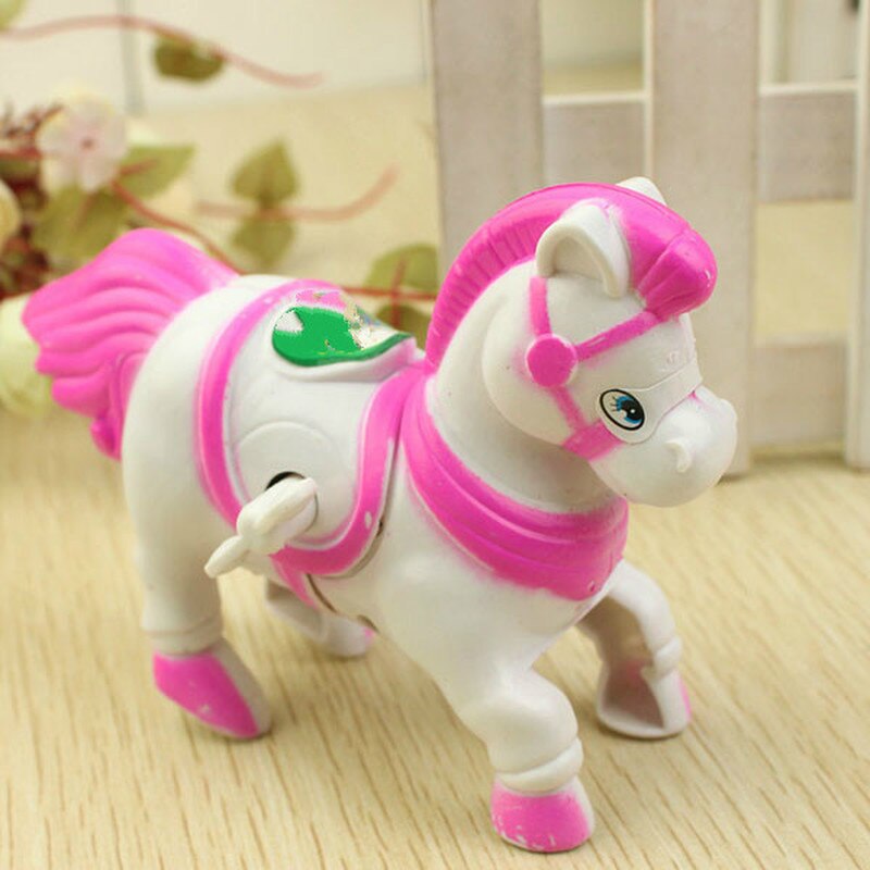 Plastic Clockwork Spring Wind Up Horse Shaped Toys... – Grandado