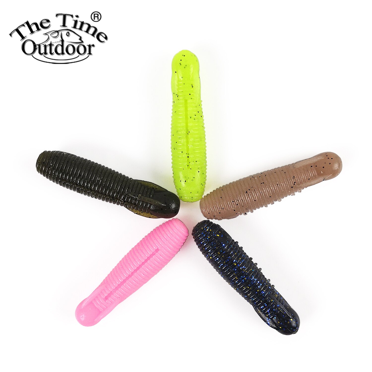 10 Pcs/Pack Elitelure Sinking Soft Fishing Gray Tu... – Vicedeal