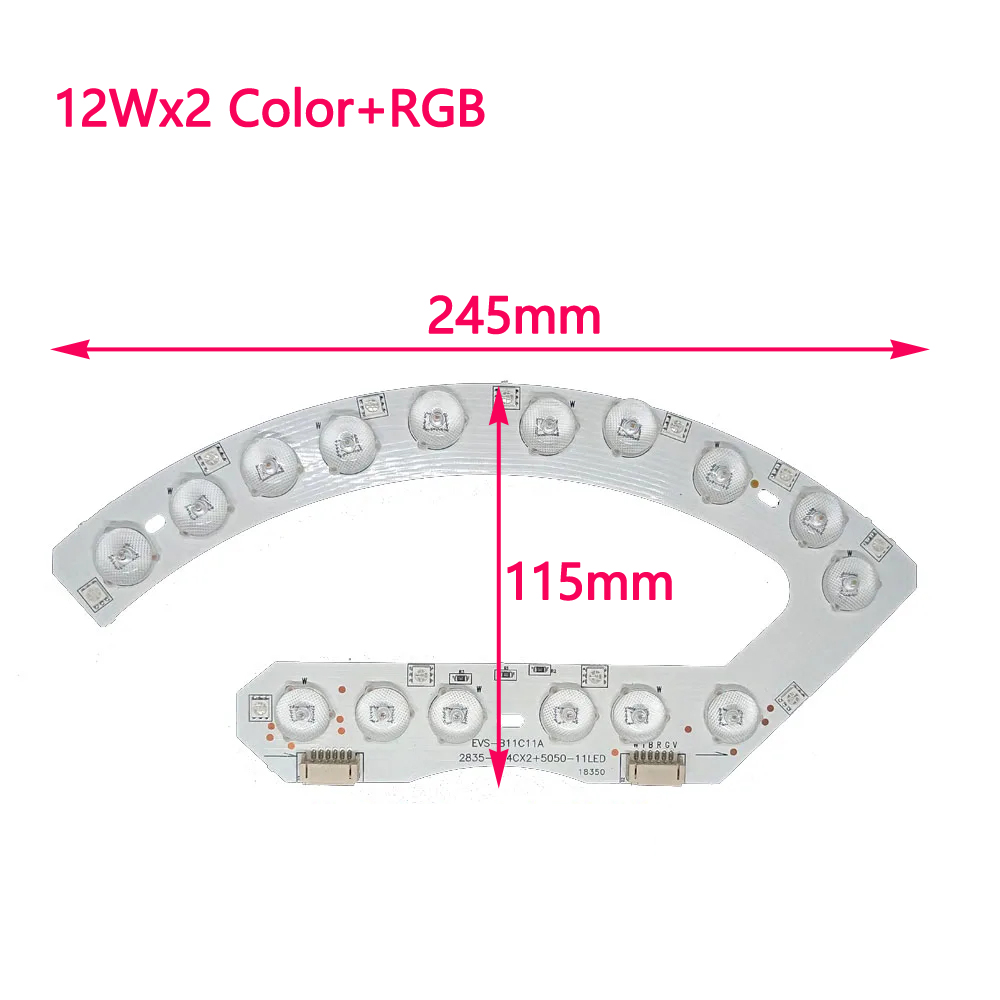 Módulo LED regulable Doul Color CCT + RGB con lent... – Grandado