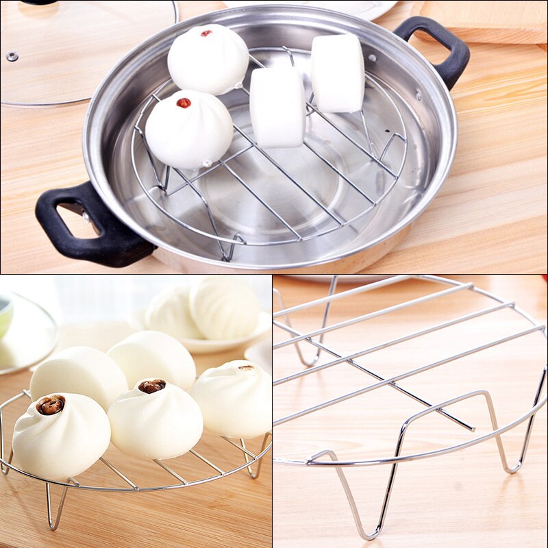 Stainless Steel Cooking Rack Round Baking And Cool... – Vicedeal