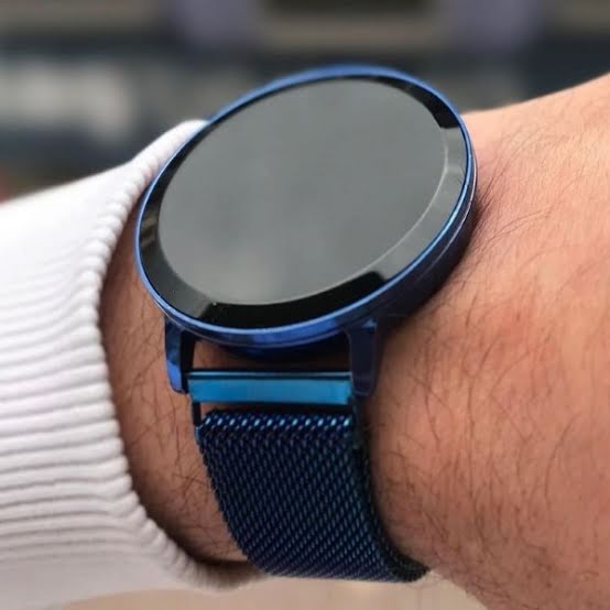 Navy Blauwe Led Touch Screen Polshorloge Magnetisc... – Vicedeal