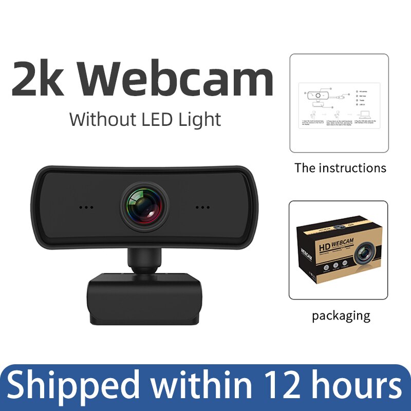 Originele 4K Webcam 2K 1080P Full Hd Conferentie P... – Vicedeal