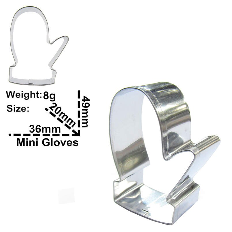 Mini Handschoenen Vorm 4 Stuk Biscuit Cutting Mall... – Grandado