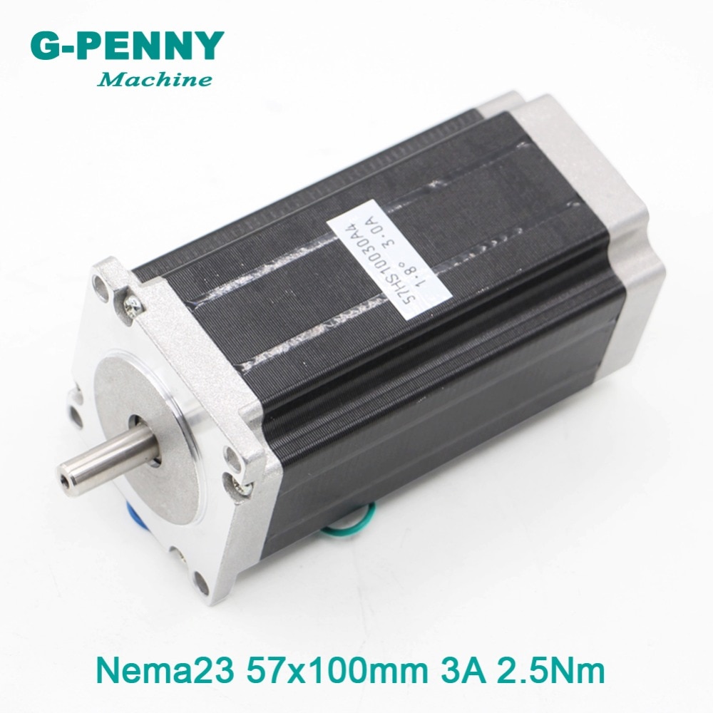 NEMA23 stepper motor 57 X 100mm 3A 2.5N.m CNC step... – Grandado
