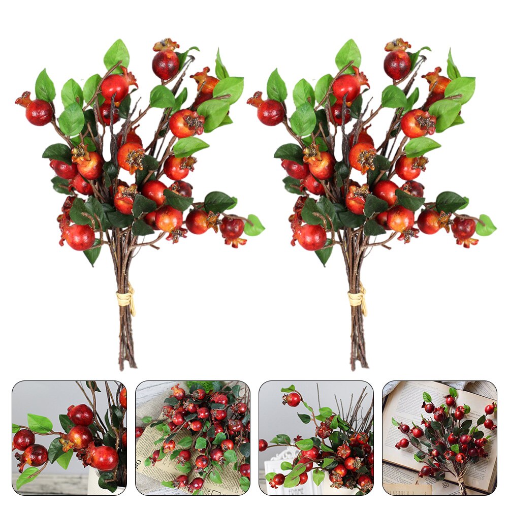 2pcs Home Flower Arrangement Bouquet Artificial Fl... – Grandado
