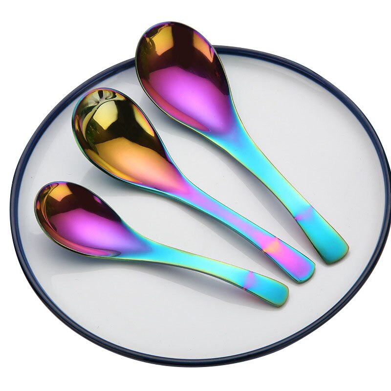 Stainless Steel Soup Spoon Optional Tea Spoons Coo... – Grandado