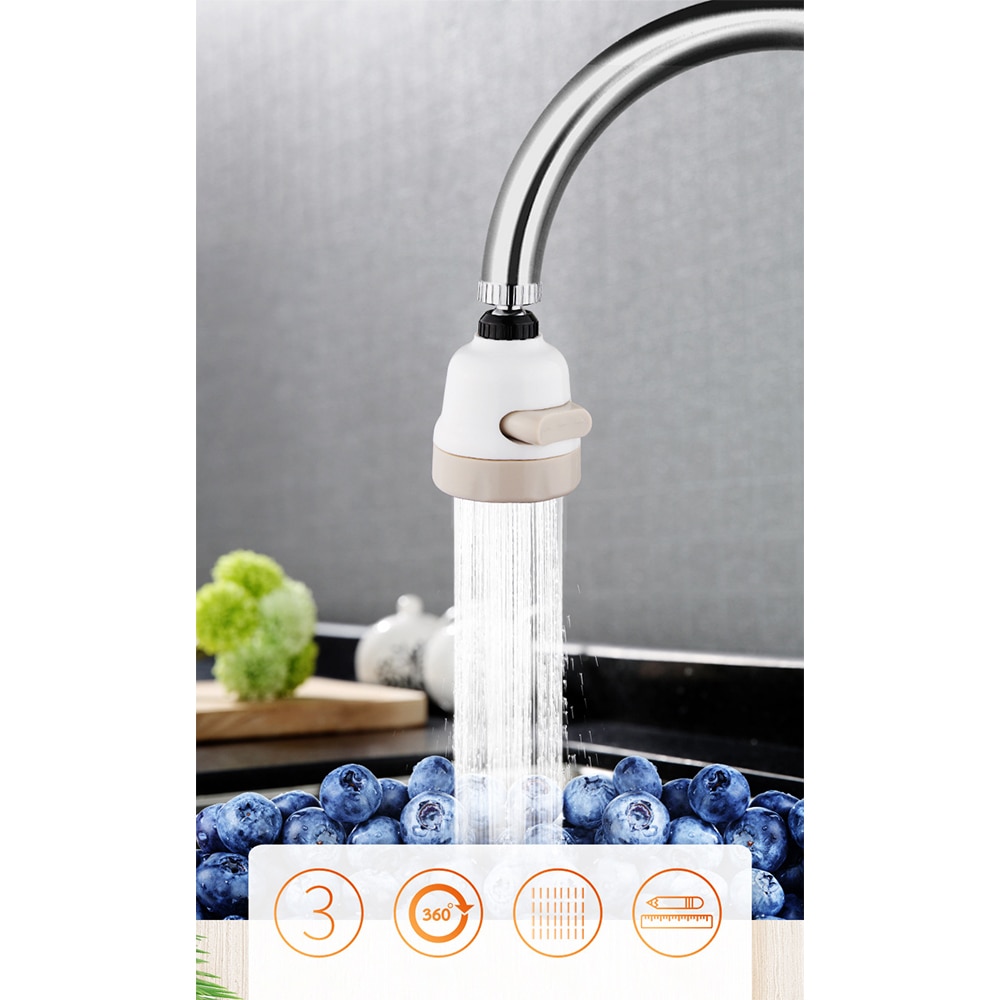 Rotatable Water Tap Aerator Water Nozzle Saving Fa... – Vicedeal