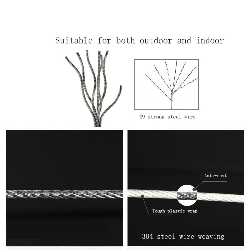 Tendedero retráctil de 4M, ropa para colgador de i... – Grandado