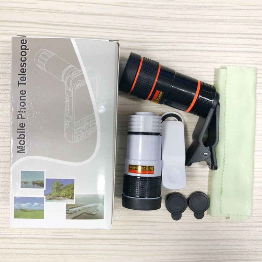 HD 8x12x Optical Zoom Camera Telescope Lens With C... – Grandado