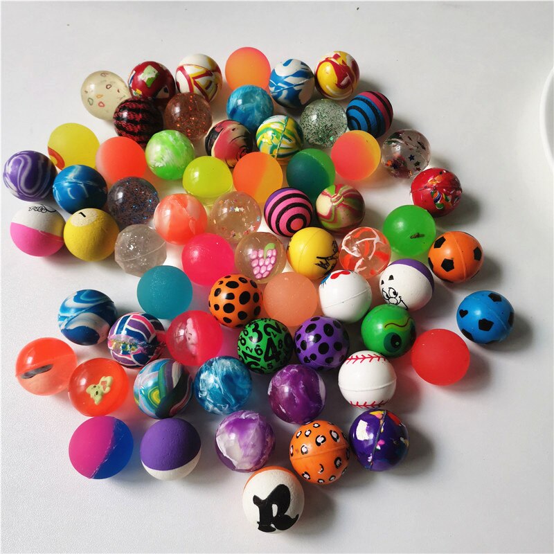 100pcs Children Toy Ball Colored Bouncing Ball Rub... – Vicedeal