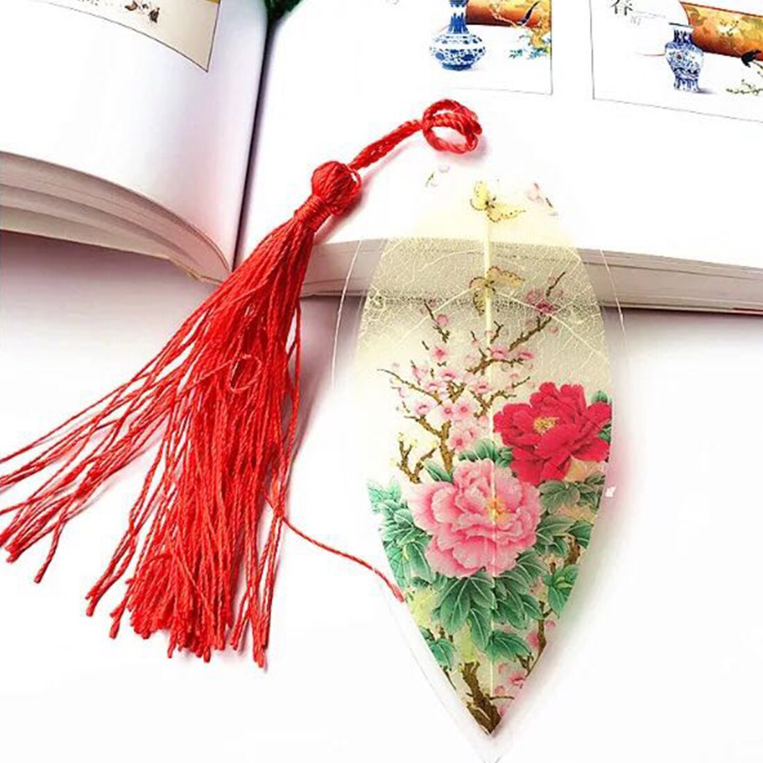 FangNymph Chinese Wind Natural Collectibles Leaves... – Grandado