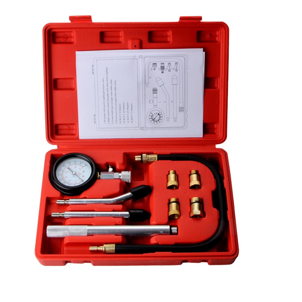 Compressie Tester Manometer Tester Kit Motor Auto ... – Vicedeal