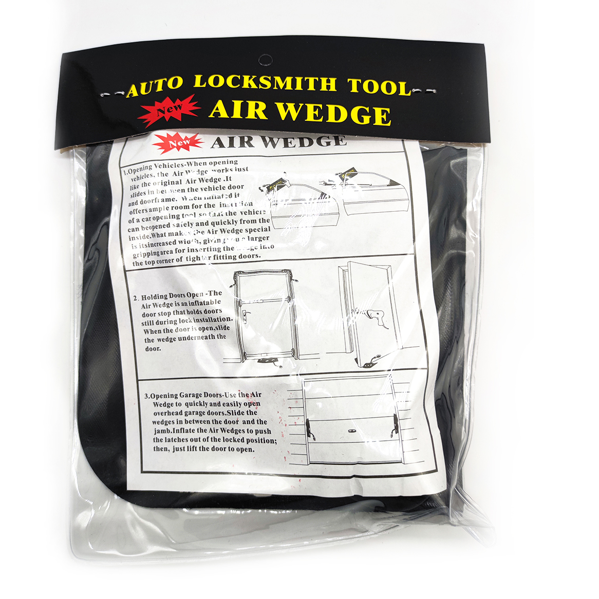 huk Pump Wedge Black Middle Car Door Opener Air We... – Grandado