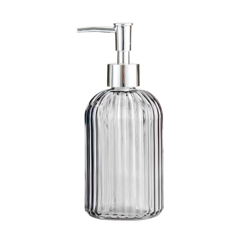 400ml Manual Soap Dispenser Clear Glass Hand Sanit... – Grandado