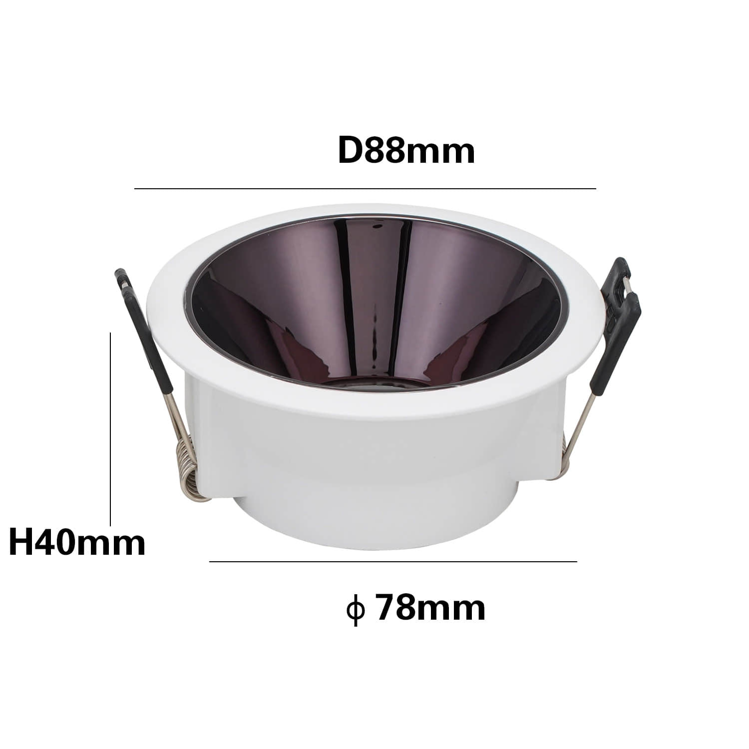 NO Adjustable Fixtures Downlight Holder Open Hole ... – Grandado