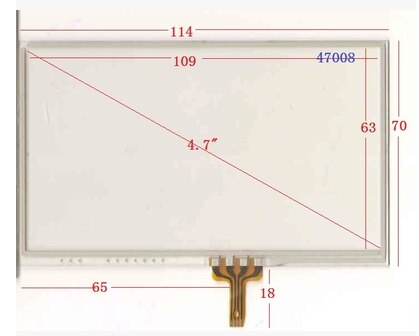 47008 4.7 inch 114*70 mm gps touchscreen – Vicedeal