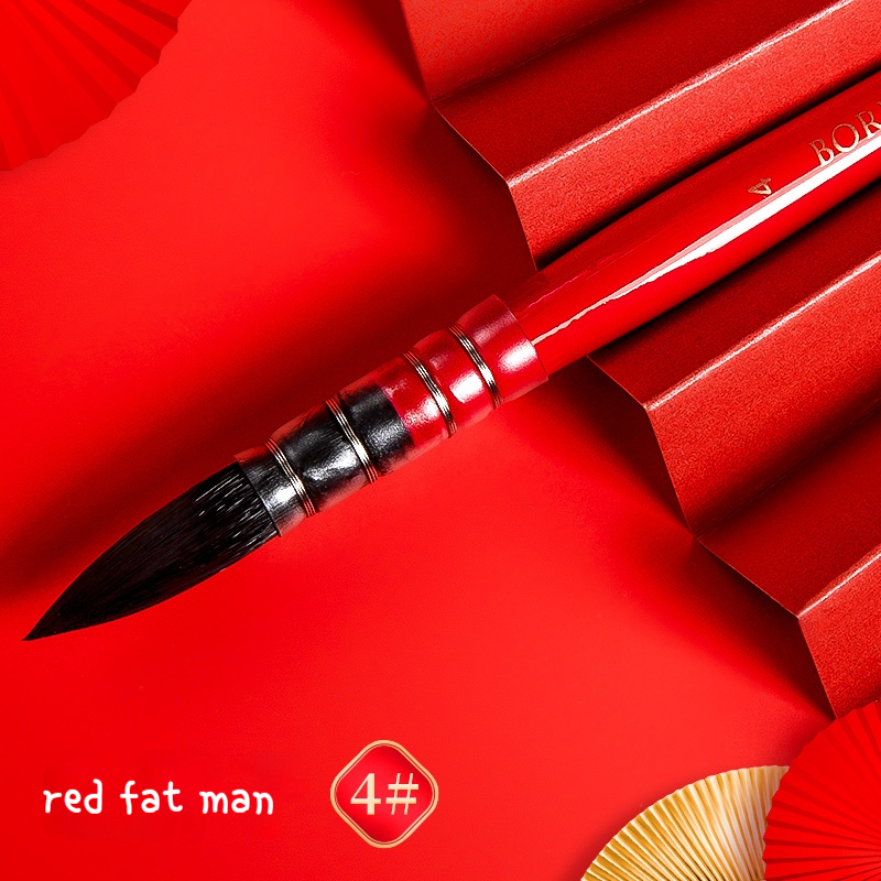 Borrence Watercolor pen Red fat man watercolor pen... – Grandado