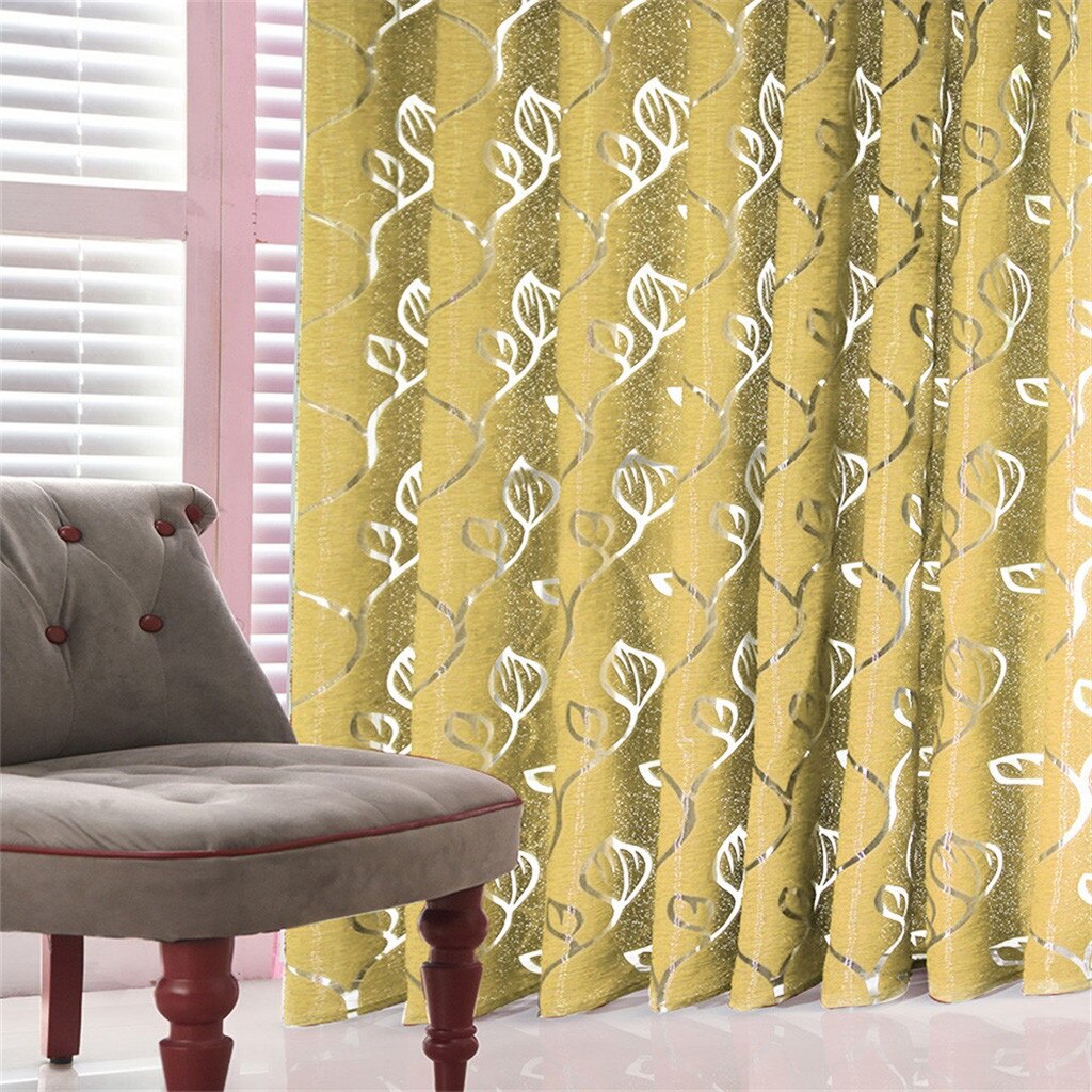 Fast ! Cortinas de habitación 2PCs Vines Leaves Tu... – Grandado
