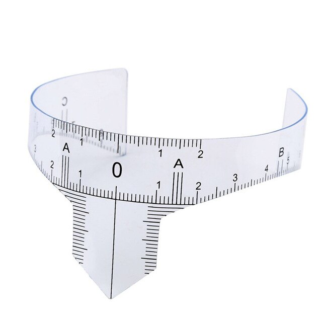 Disposable Semi Permanent Eyebrow Ruler Makeup Eye... – Vicedeal