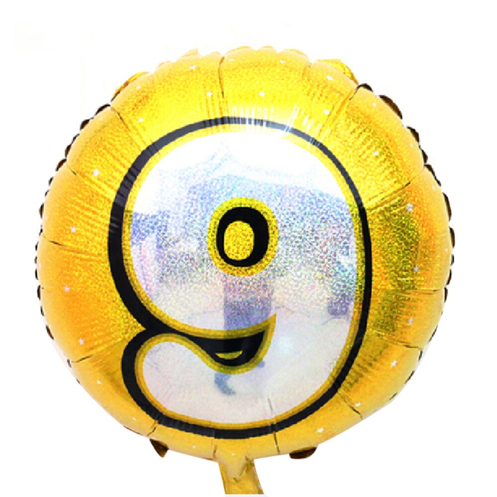 Number 4 Helium Foil Balloons Birthday Number Ball... – Grandado