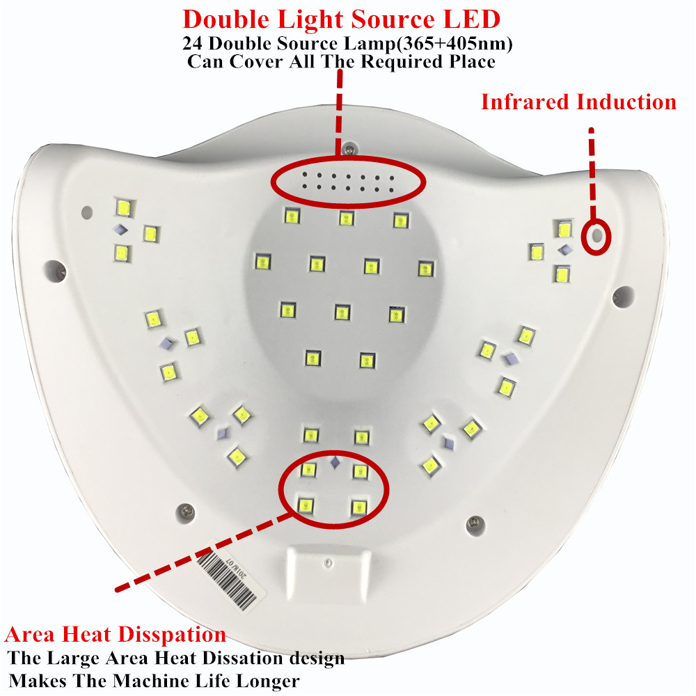 SUNNAil SUN X 54W UV Lamp Light LED Nail Dryer 36 ... – Vicedeal