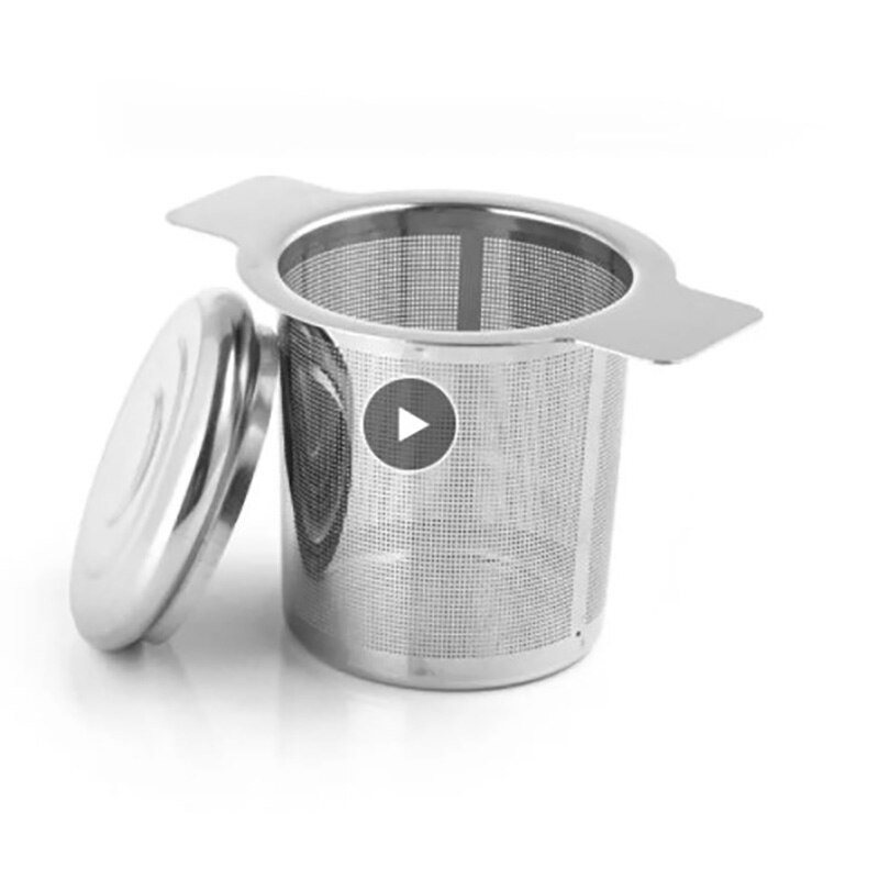 Thee Leak Rvs Met Handvat Mesh Lek Theezeefje Filt... – Grandado