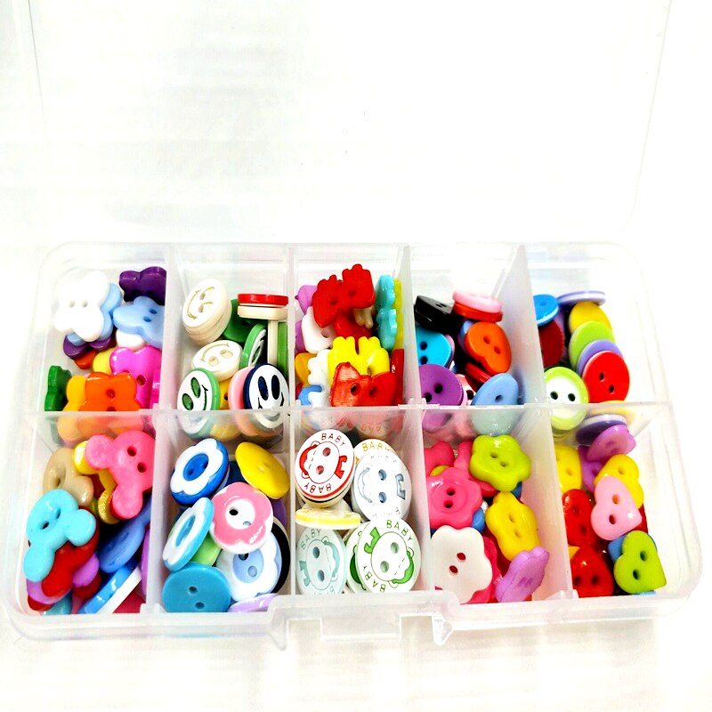 Hl Knoppen 1 Box/200Pcs 10 Stijlen Gemengde Kleur ... – Vicedeal