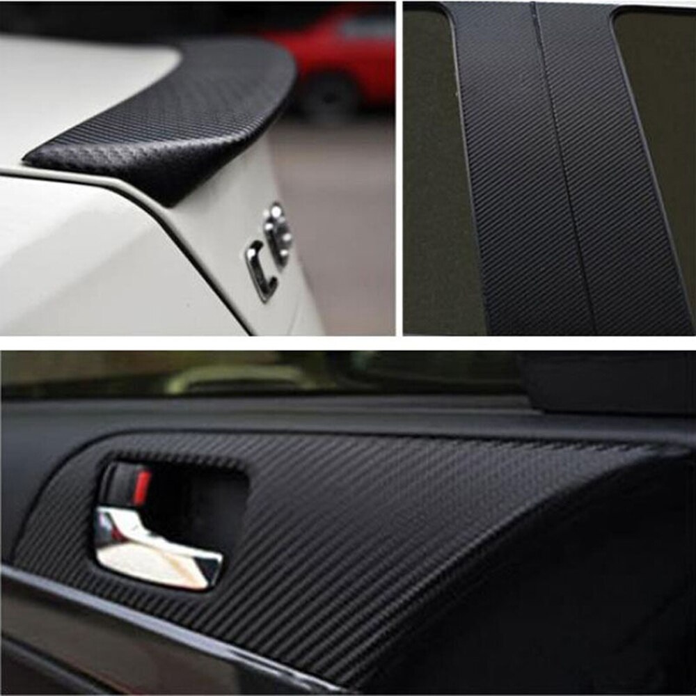 127*30cm Automobile Car Body 3D Carbon Fiber Vinyl... – Grandado