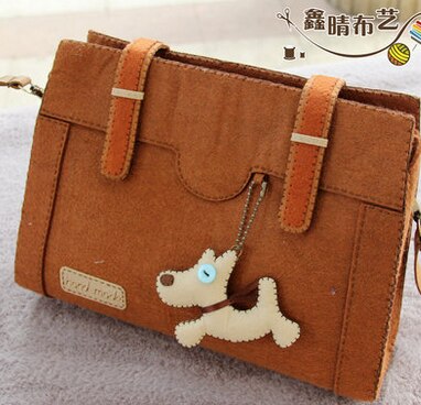 Personality shoulder bag Fabric Felt kit Non-woven... – Vicedeal