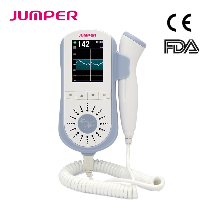 JUMPER Fetal Doppler Heartbeat Detector Portable U... – Grandado