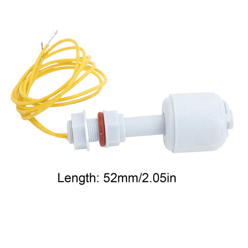 Liquid Water Level Sensor 100V DC PP Float Switch ... – Vicedeal