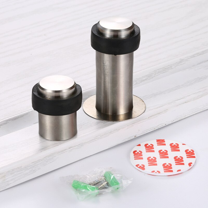 Anti-collision door stop No perforated stainless s... – Vicedeal