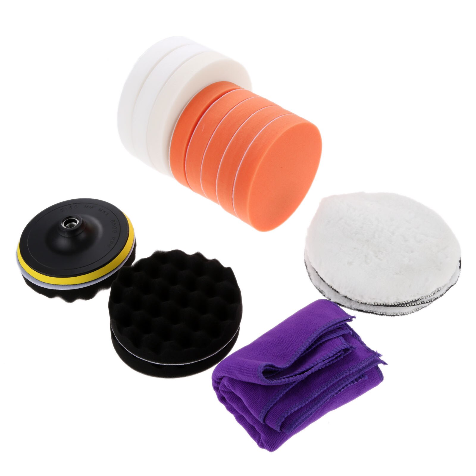 18 Stks/set 7 "Inch Auto Polijsten Pad Spons Polij... – Grandado