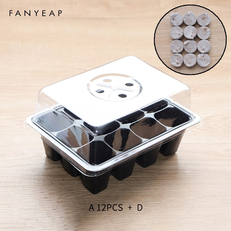 Nursery Pots Plant Seed Box Tray Insert Seeding Ca... – Grandado