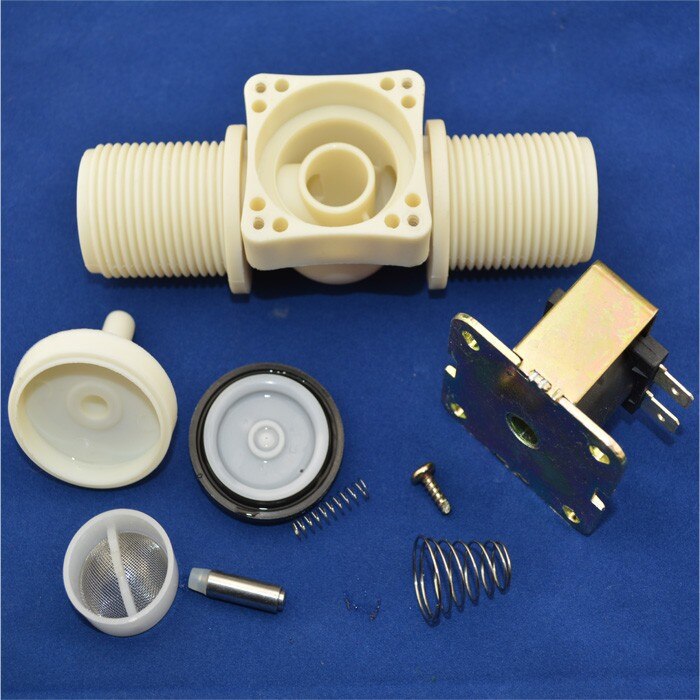 AC220V normally close 1 inch theaded port plastic ... – Grandado