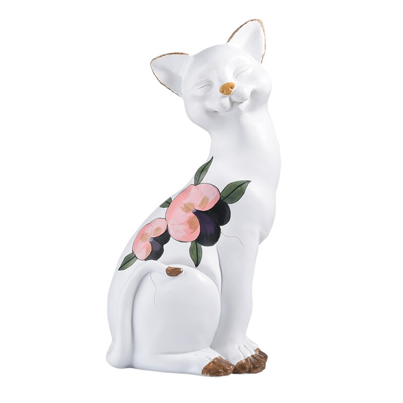Sungmor Mooie Kat Tuin Standbeeld Decoratieve Indo... – Grandado