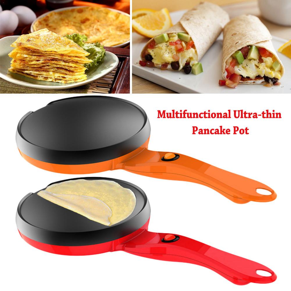 600W Multi-function Super Thin Pancake Pan Non-sti... – Grandado