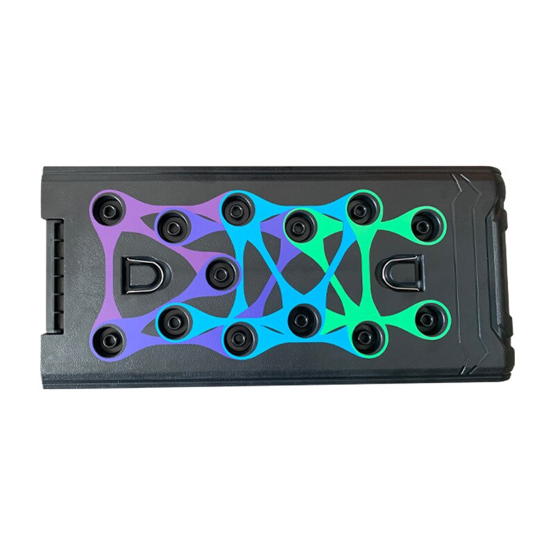 Foldable with Rubber Bands ABS Push Ups Stands Boa... – Vicedeal