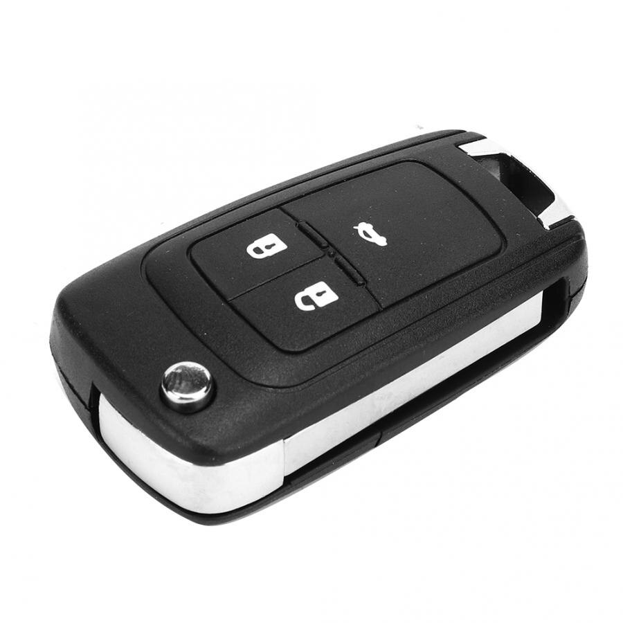 3 Buttons Car Key Case Remote Key Fob Shell Replac... – Grandado