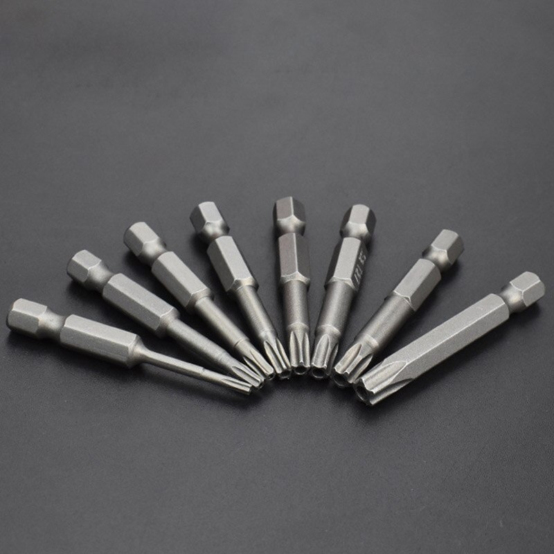 8 Stuks 1/4 "50Mm 5-Sterren Schroevendraaier Bit S... – Grandado