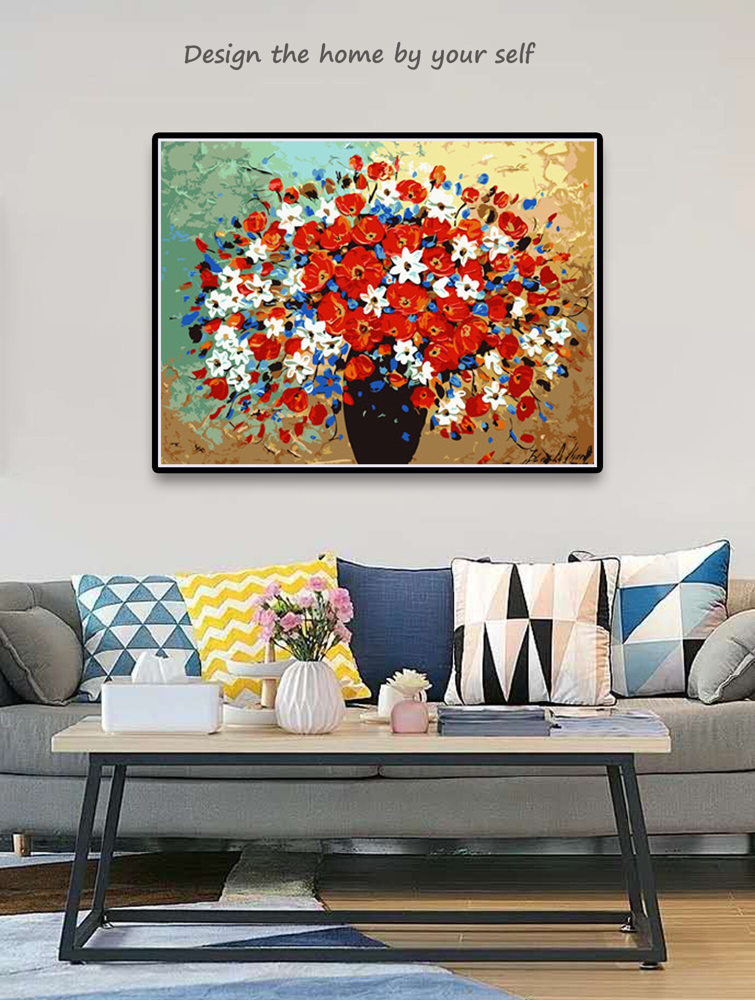 Spring flower wedding decoration,oil paintings by ... – Grandado