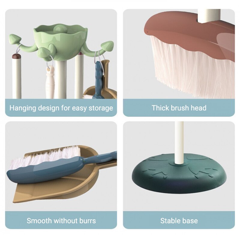 BEKOBABY Mini Cleaning Toy Set Kids Educational Si... – Grandado